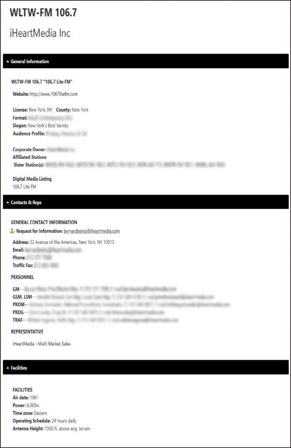 Radio Advertising Data | Media Planning | SRDS