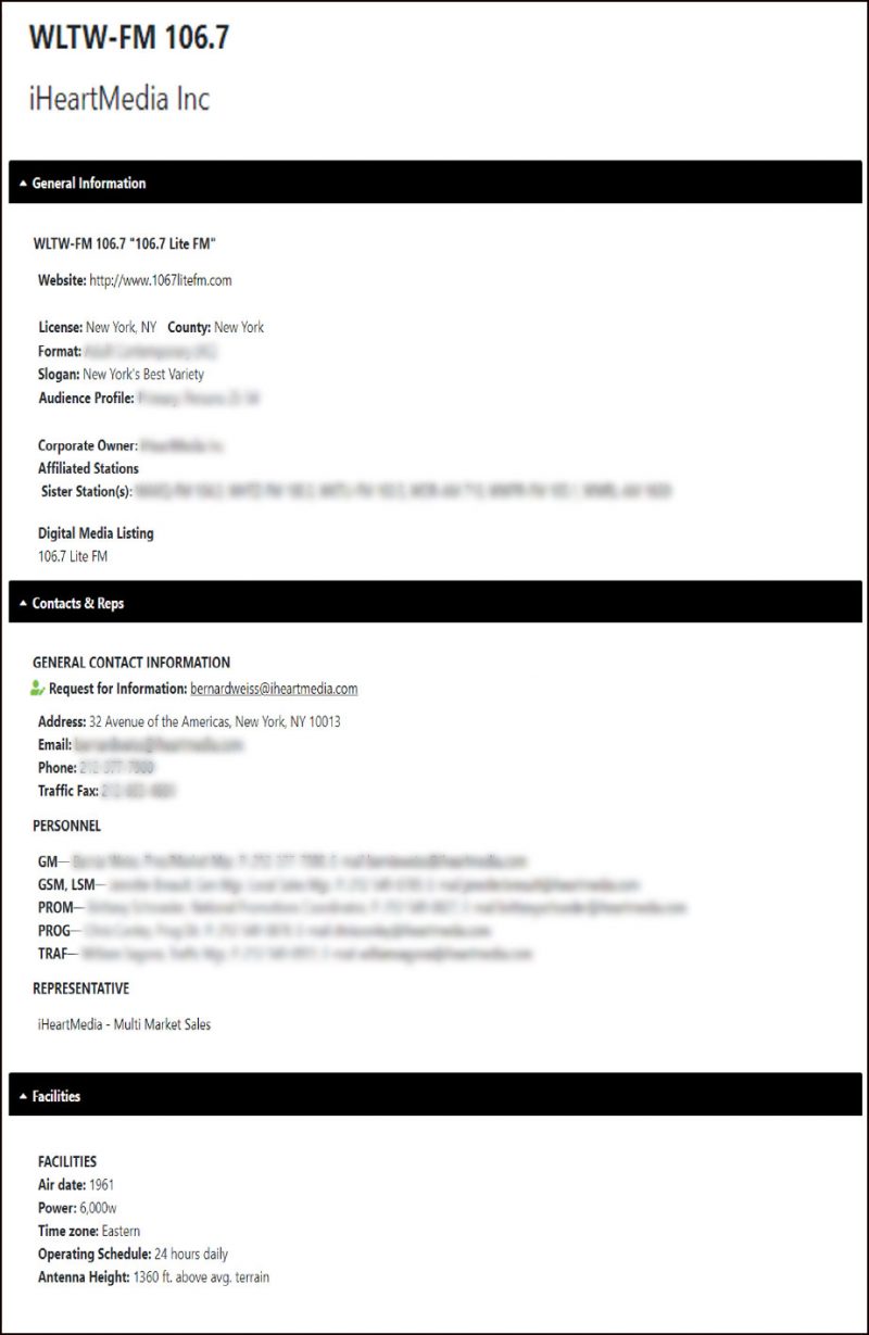 Radio Advertising Data | Media Planning | SRDS